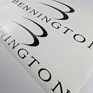Bennington Boat Logo Decals Set of 2 X 22" - Etsy