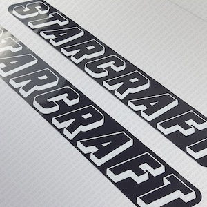 Starcraft Boat Logo V5 Decal Set of 2 X 24" - Etsy