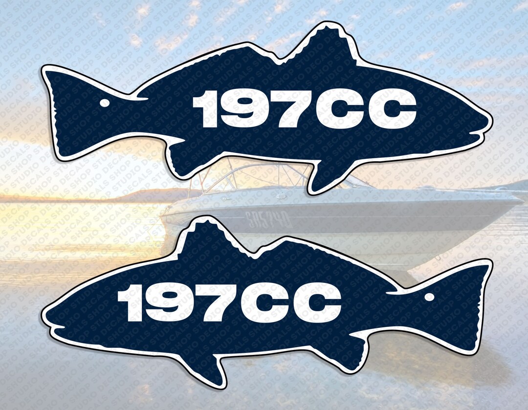 Sea Fox 197CC Boat Logo Decal Set of 2 X 10.75 - Etsy
