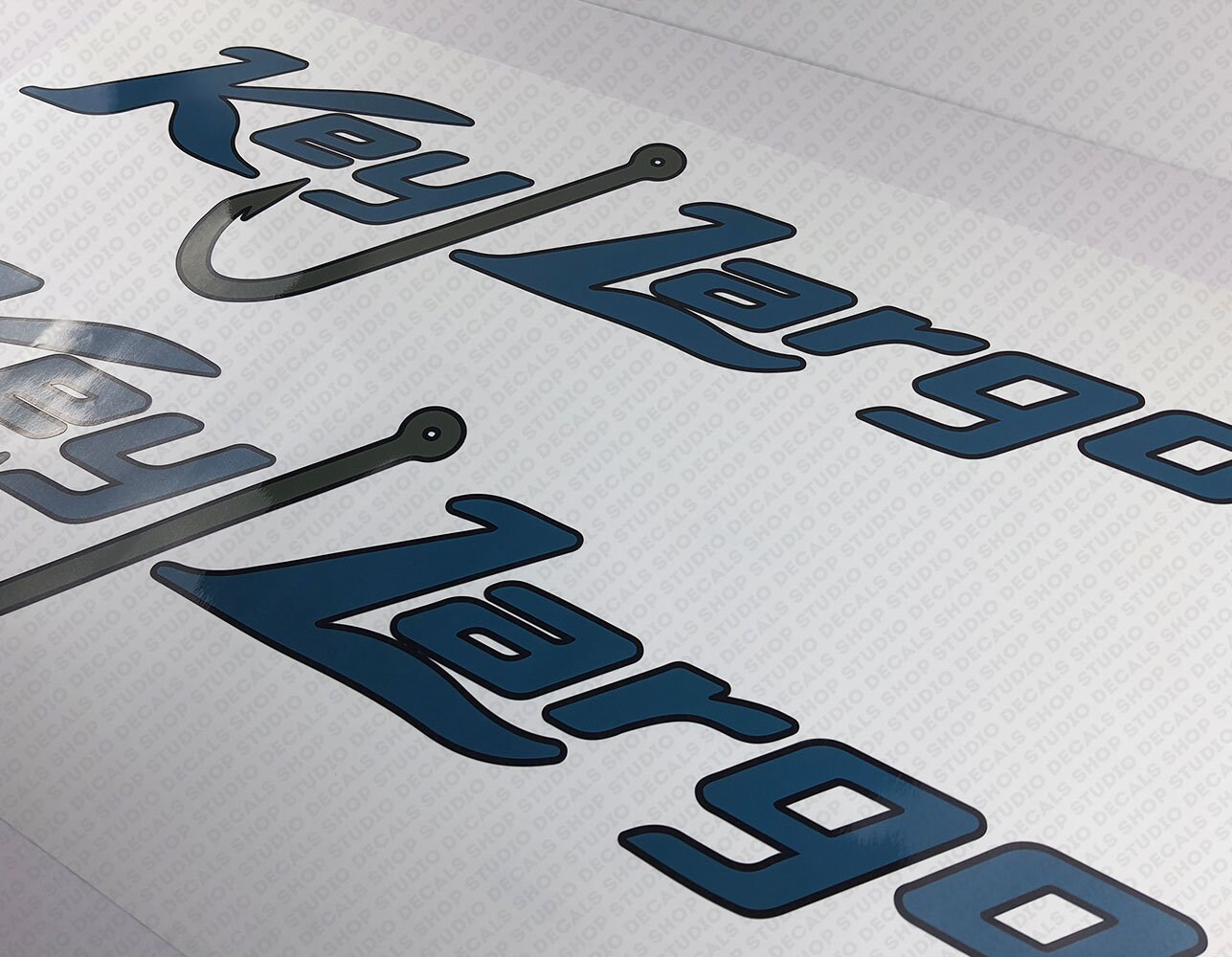 Key Largo Boat Logo Decal Set of 2 - Etsy