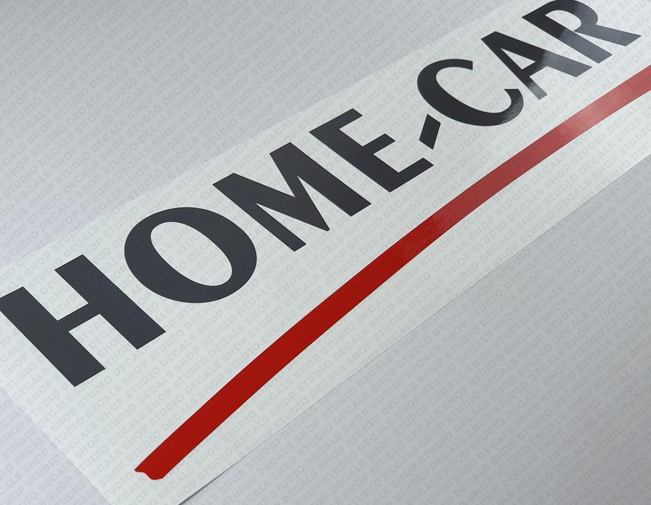 Home-car Logo 66cm Decal Sticker Reproduction - Etsy Canada