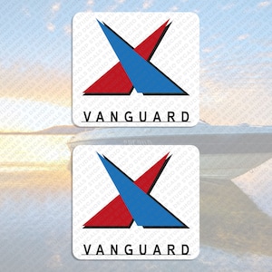 Vanguard Laser Dinghy Transom Decal Set of 2 X 4" - Etsy