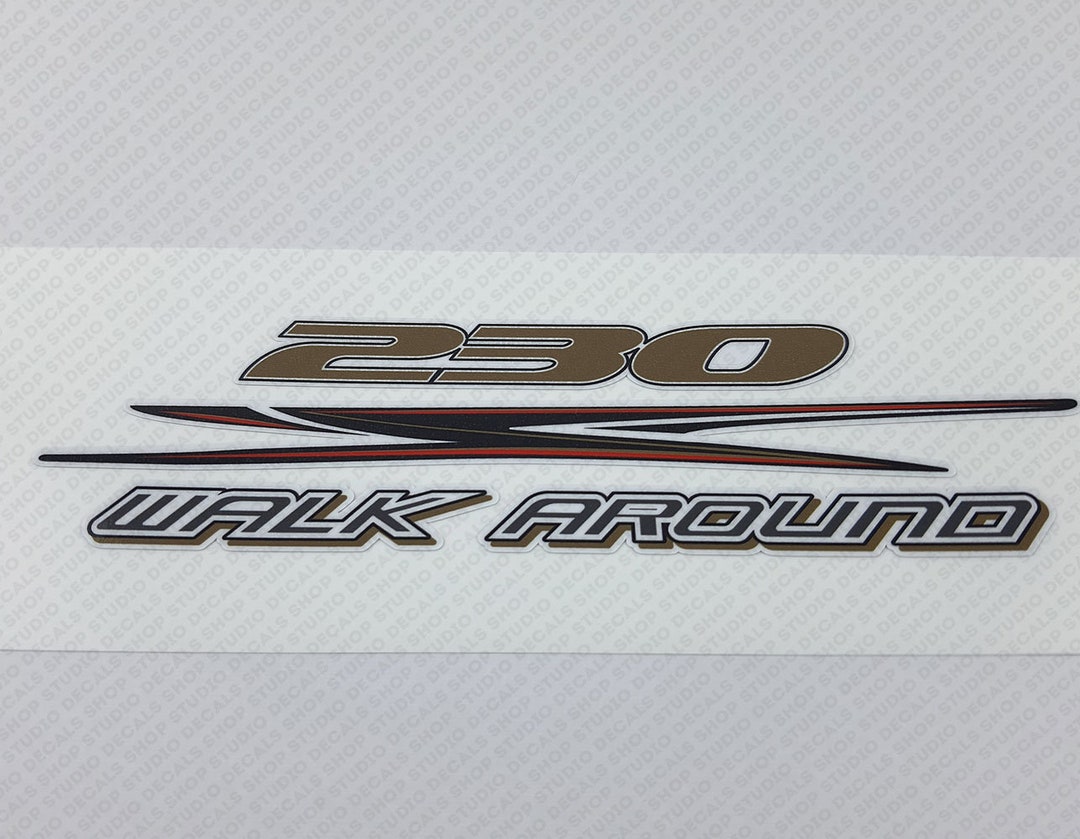 Hydra-sports 230 Walk Around Boat Logo Decal 7.5" - Etsy