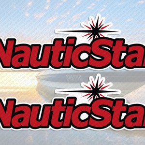 Nautic Star Boat Logo Decal Set of 2 X 27" - Etsy