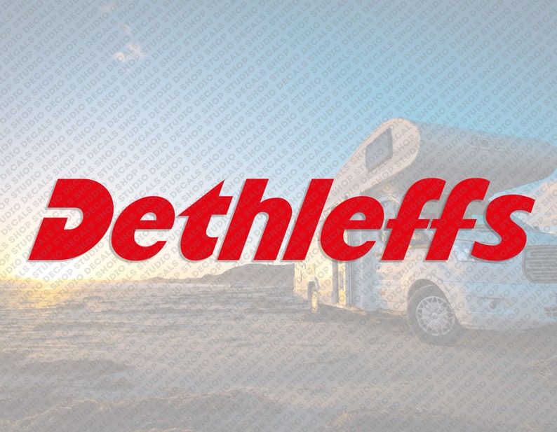 Dethleffs Logo Decal Sticker Reproduction - Etsy