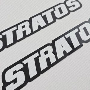 Stratos 278 Bass Boat Logo Mid 1990's Style Decal Set of 2 - Etsy
