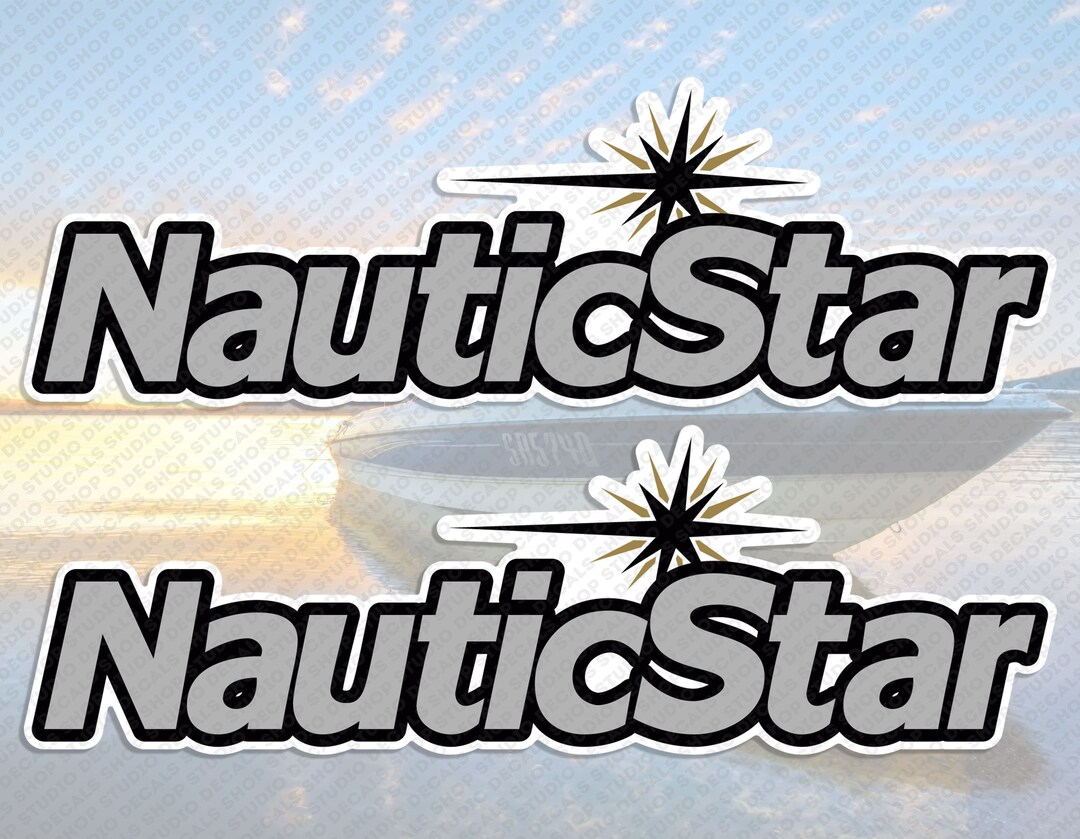 Nautic Star Boat Logo Decal Set of 2 X 27 - Etsy