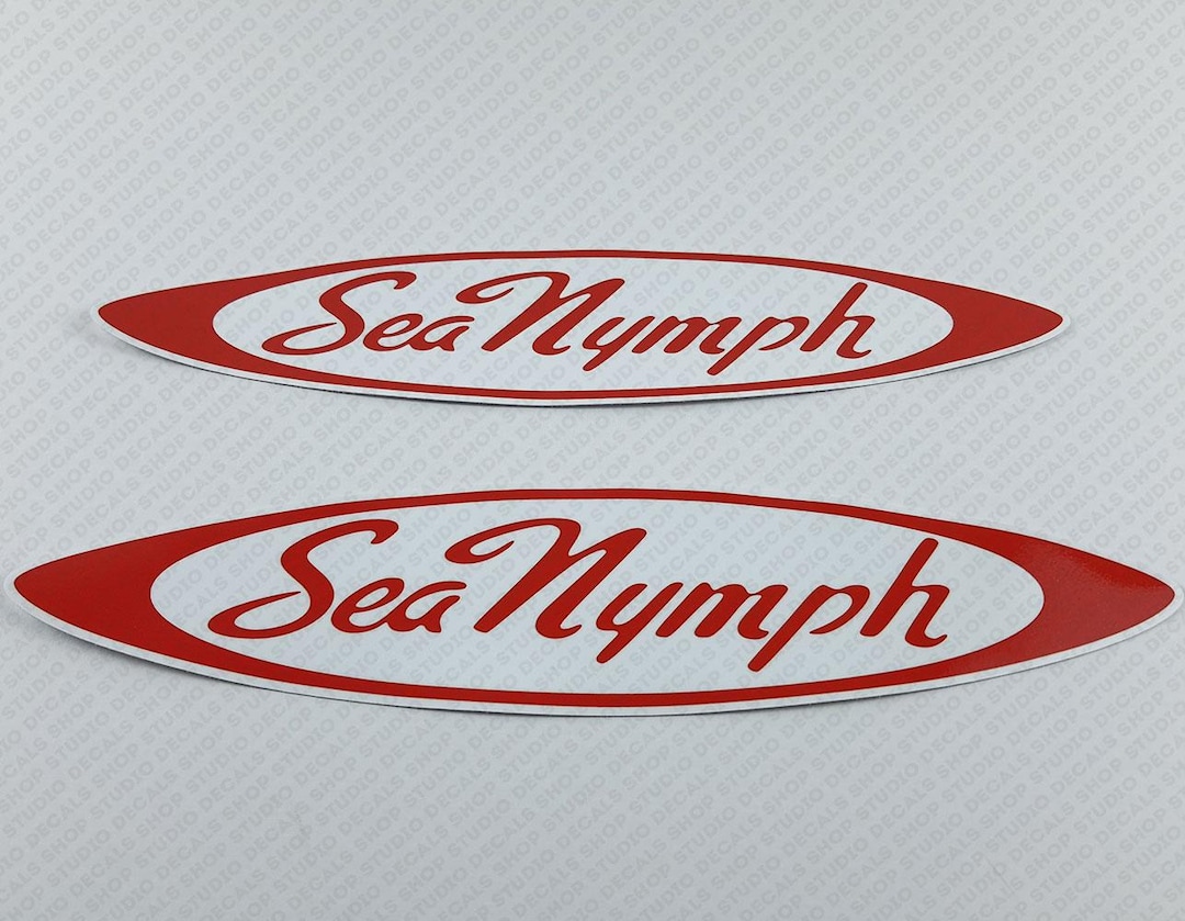 Sea Nymph Boat Logo Oval Decal Set of 2 - Etsy