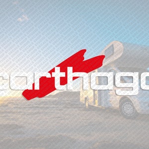 Carthago Logo Decal Sticker Reproduction - Etsy UK