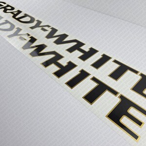 Grady White Boat Logo 2 Colors Decals Set of 2 - Etsy