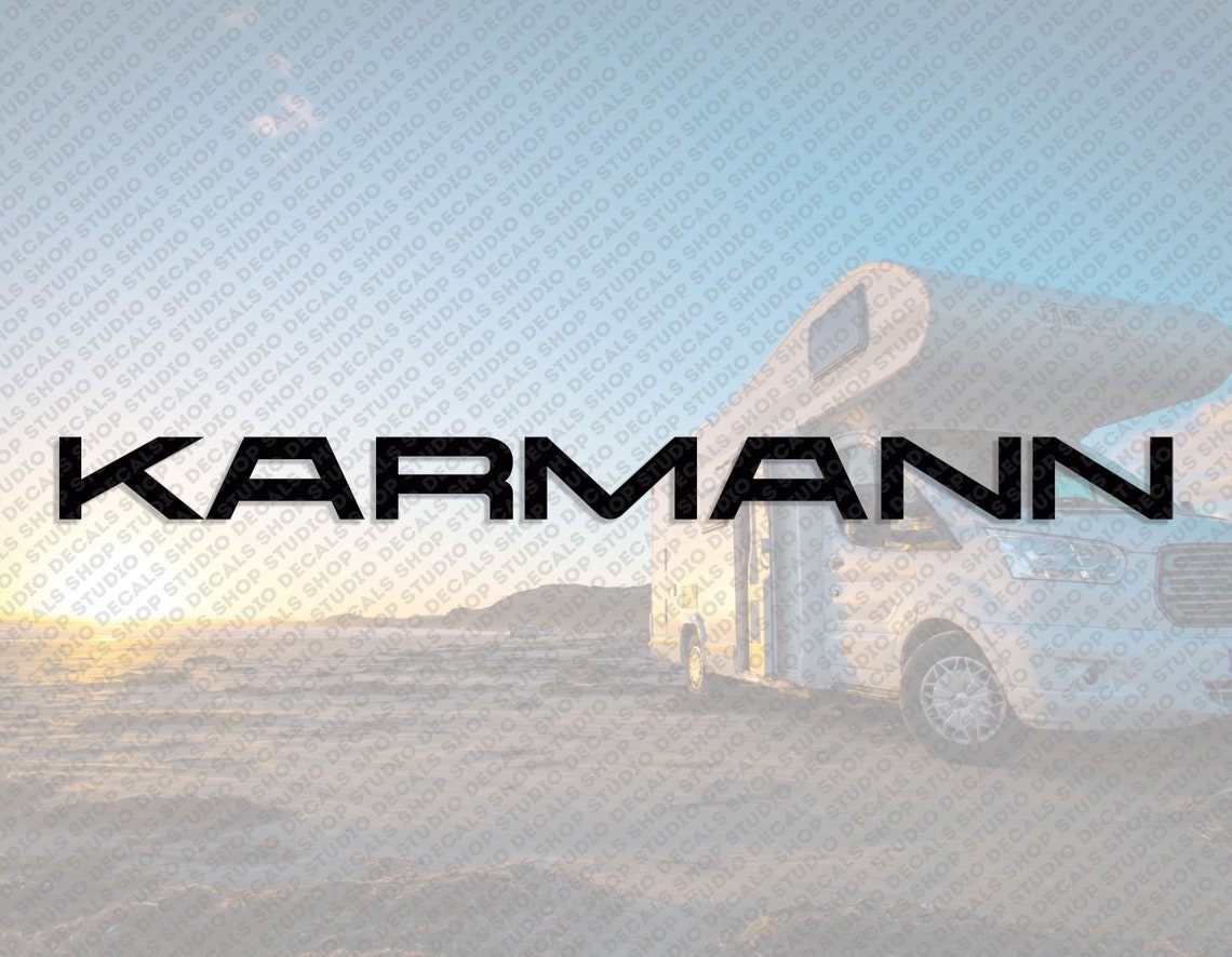 Karmann Logo Decal Sticker Reproduction - Etsy