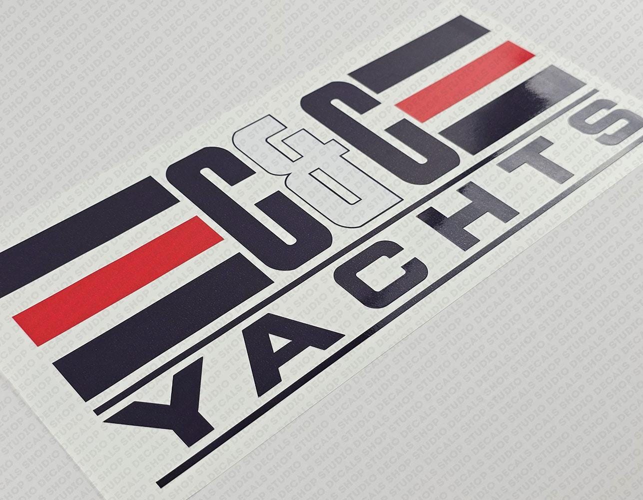 C&C Yachts Boat Logo Decal 11.75" - Etsy