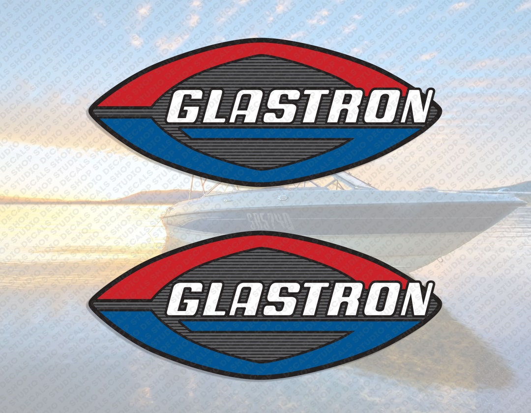 Glastron Boat Logo 1970-1973 Decals Set of 2 X 12" - Etsy