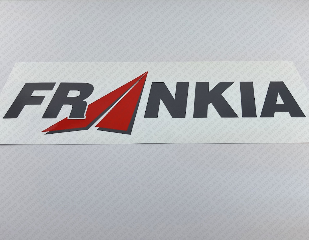 Frankia Logo Decal Sticker Reproduction - Etsy UK