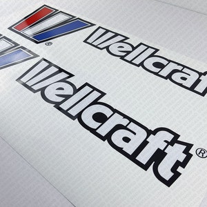 Wellcraft Boat Logo V1 Decal Set of 2 X 21" - Etsy
