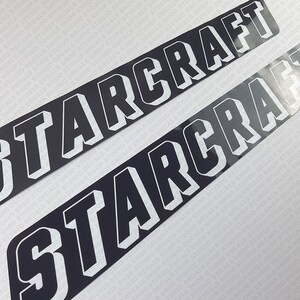 Starcraft Boat Logo V5 Decal Set of 2 X 24" - Etsy