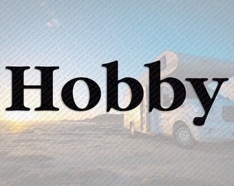 Hobby Logo Decal Sticker Reproduction | Etsy