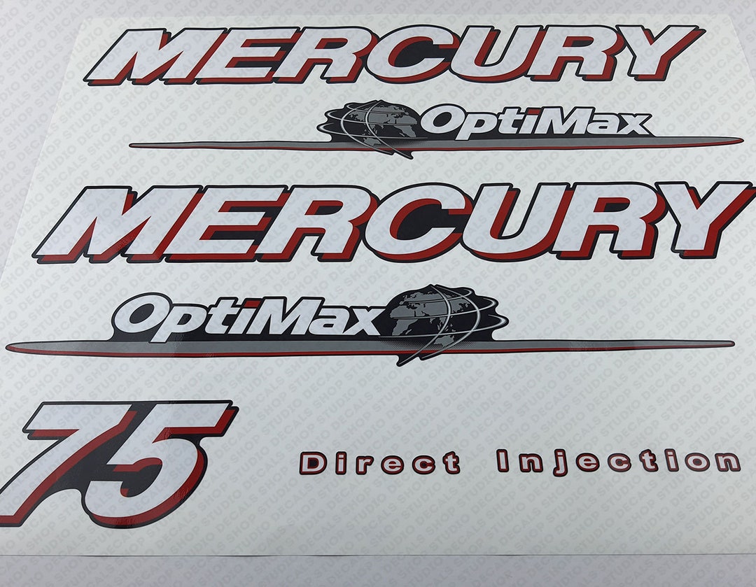 Mercury 75 HP Two Stroke Optimax DI 2006 - 2012 Set Outboard Engine ...