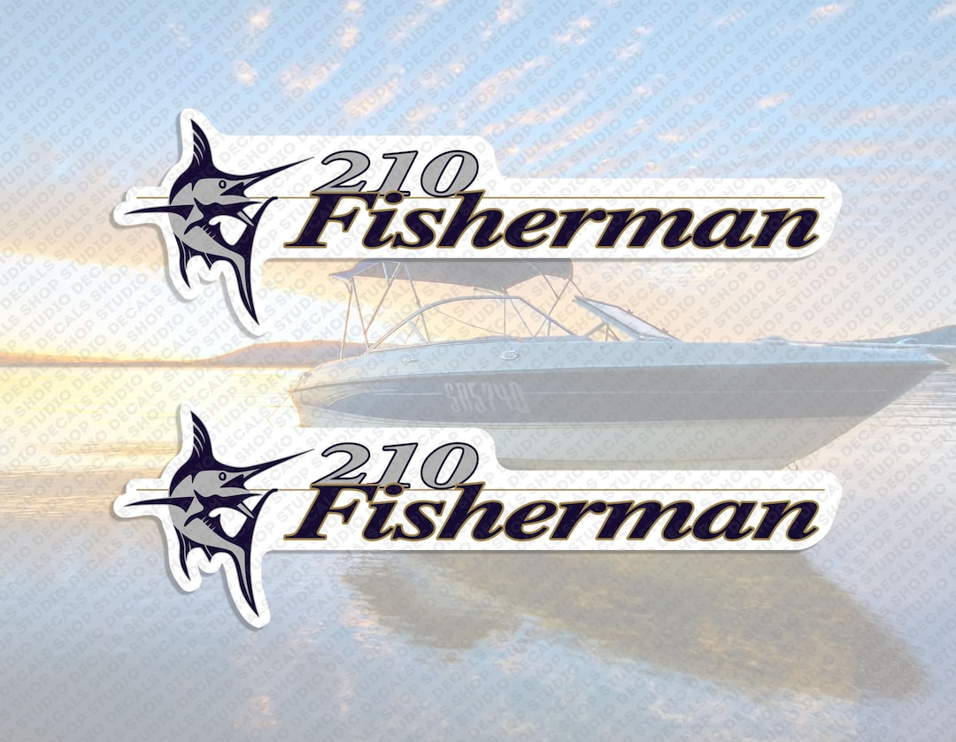 Wellcraft 210 Fisherman Boat Decal Set of 2 X 13.5" - Etsy