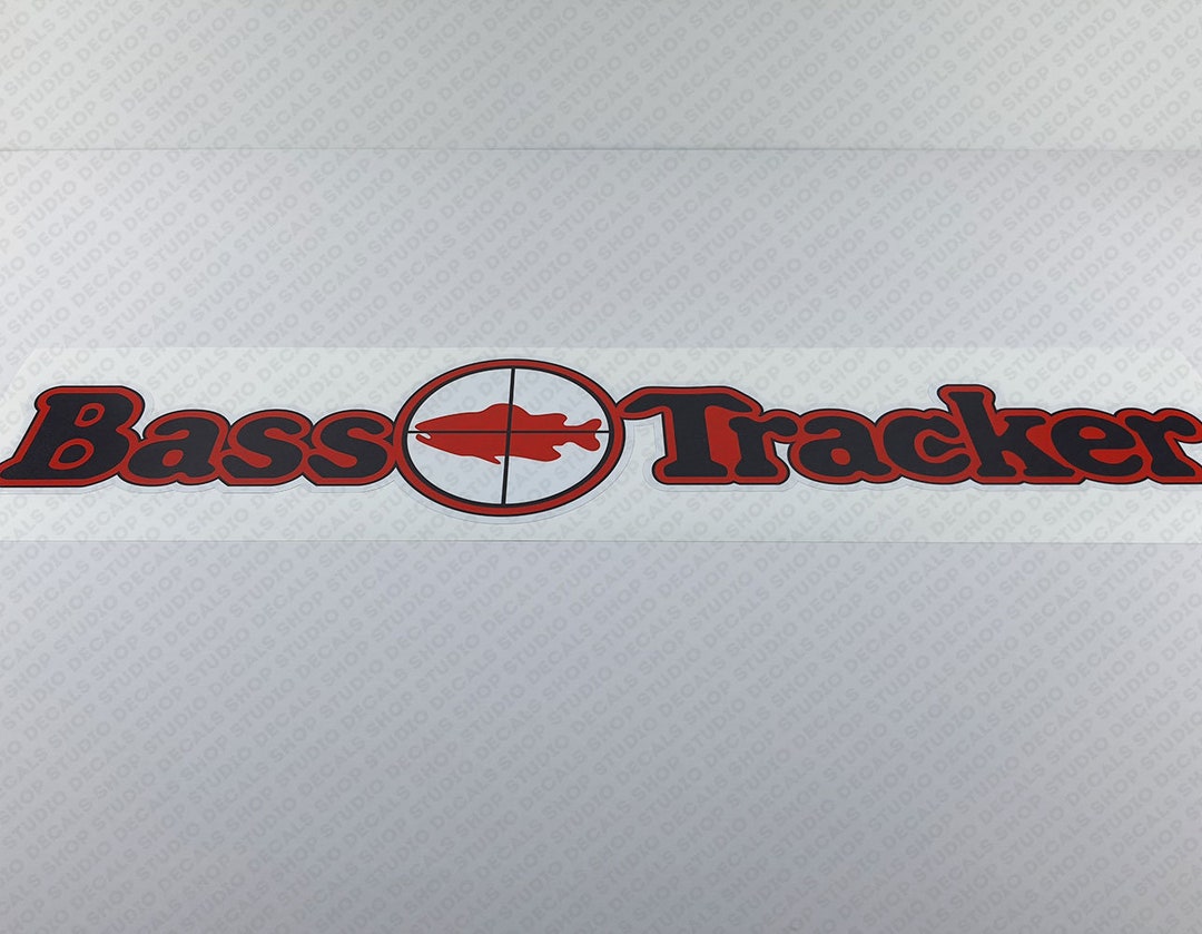 Bass Tracker Target Boat Logo Decal - Etsy
