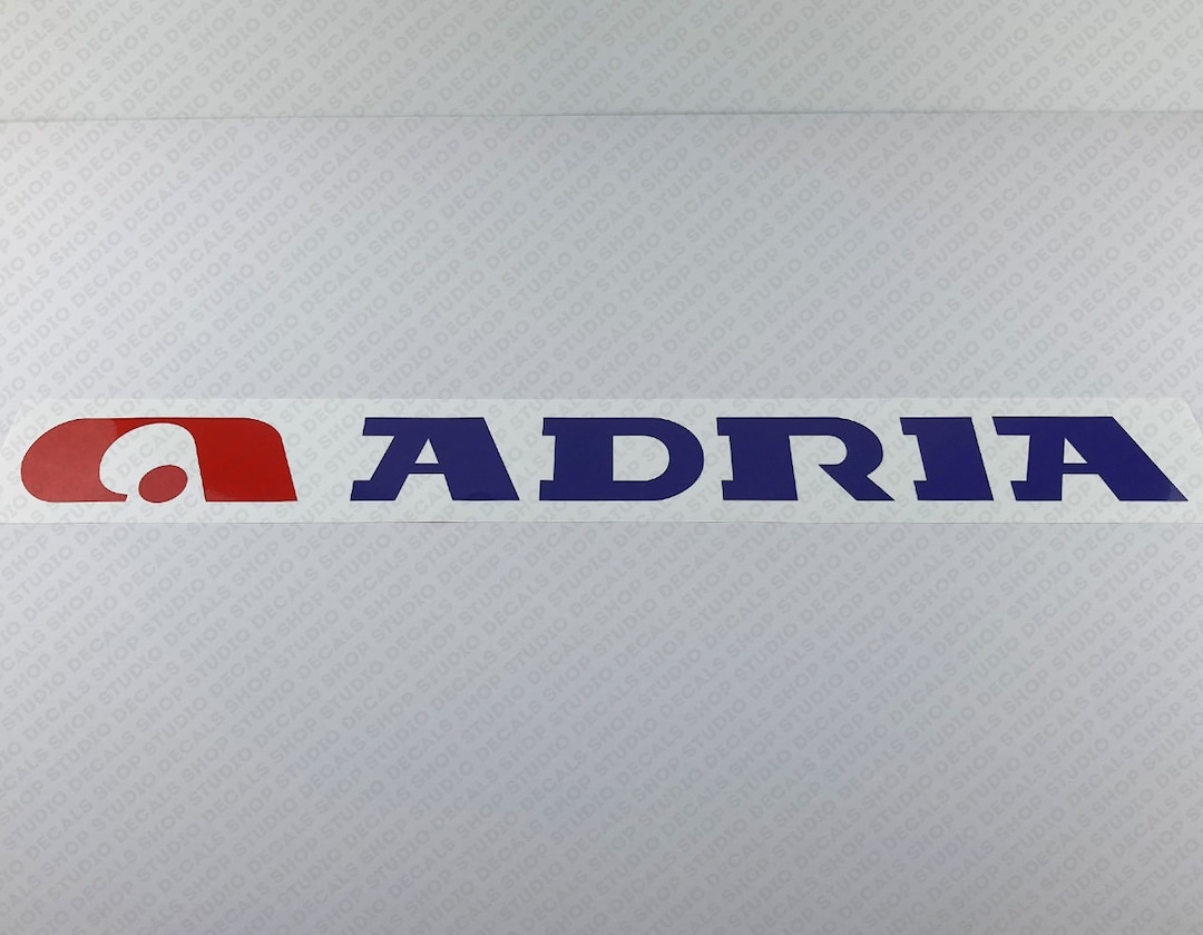 Adria Logo 1986-2005 Decal Sticker Reproduction - Etsy