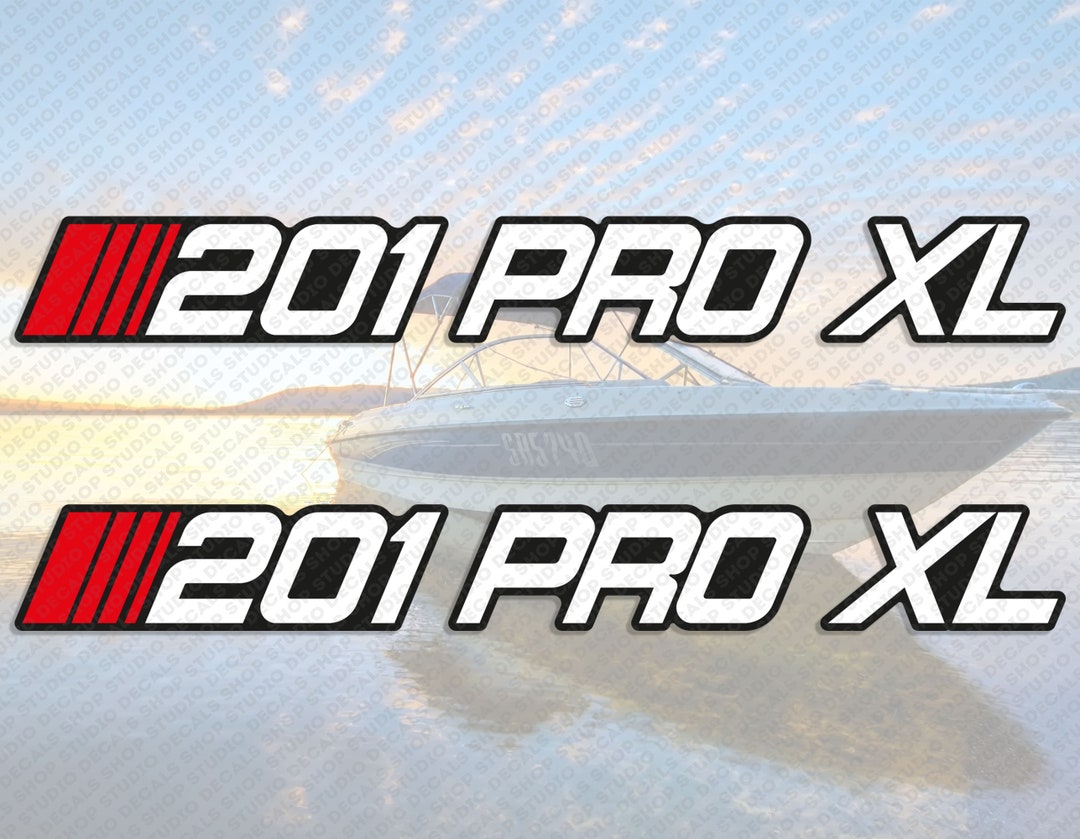 Stratos 201 Pro XL Boat Logo Decal Set of 2 X 24 - Etsy