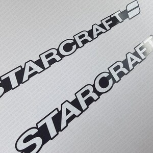Starcraft Boat Logo V4 Decal Set of 2 X 20" - Etsy