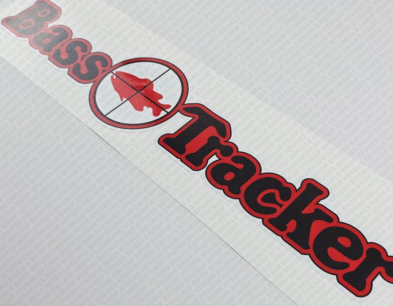 Bass Tracker Target Boat Logo Decal - Etsy