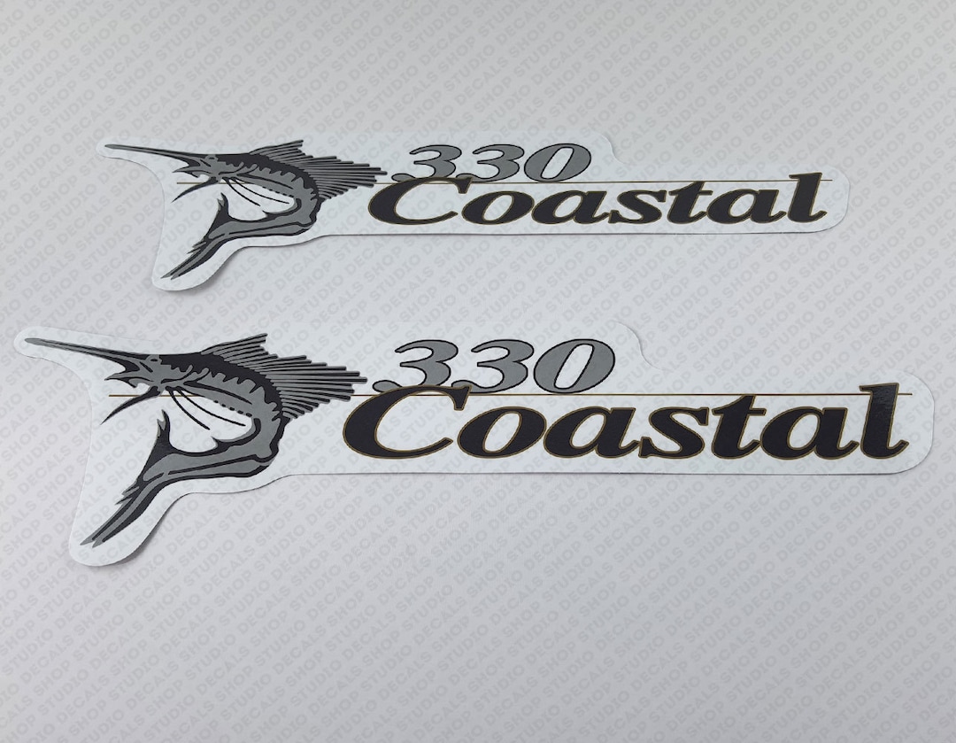 Wellcraft 330 Coastal Boat Decal Set of 2 X 16.25" - Etsy
