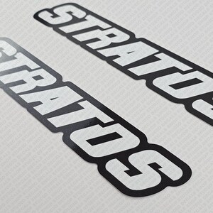 Stratos 278 Bass Boat Logo Mid 1990's Style Decal Set of 2 - Etsy