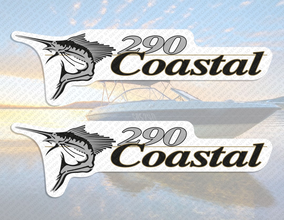 Wellcraft 290 Coastal Boat Decal Set of 2 X 16.25 - Etsy