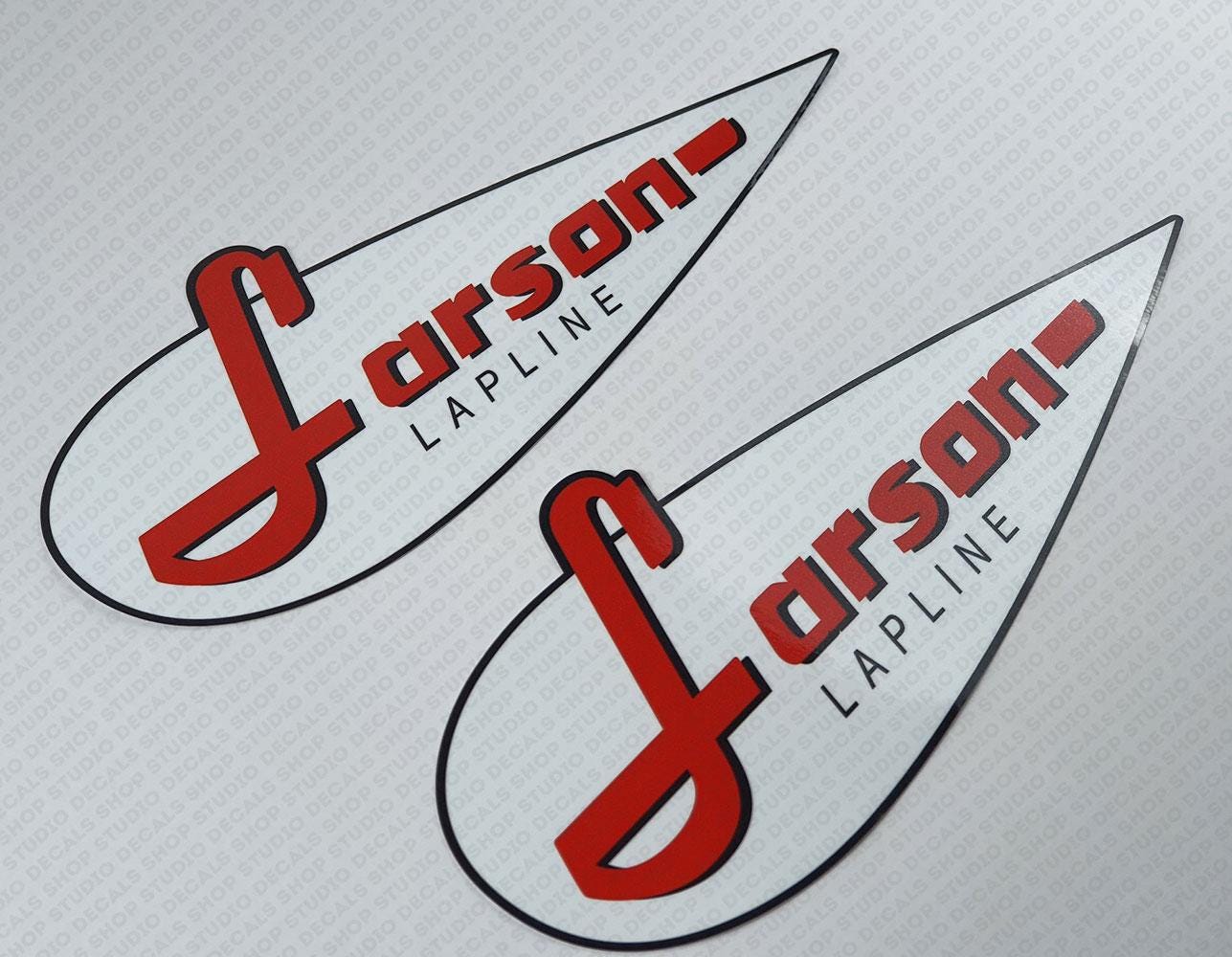 Larson Lapline Boat Decal Set of 2 X 14.5" - Etsy