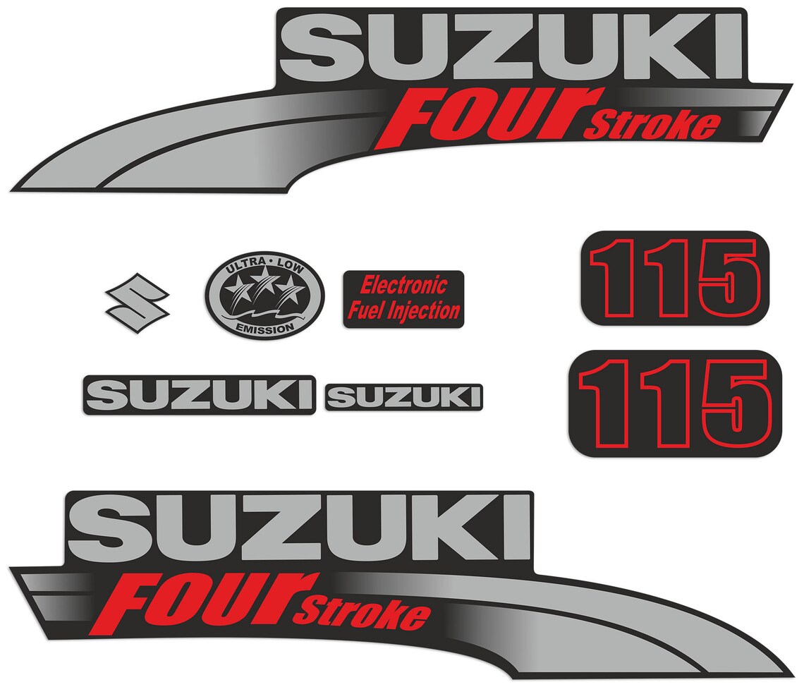 Suzuki DF115 115hp Four Stroke 2003 2009 Outboard Engine - Etsy