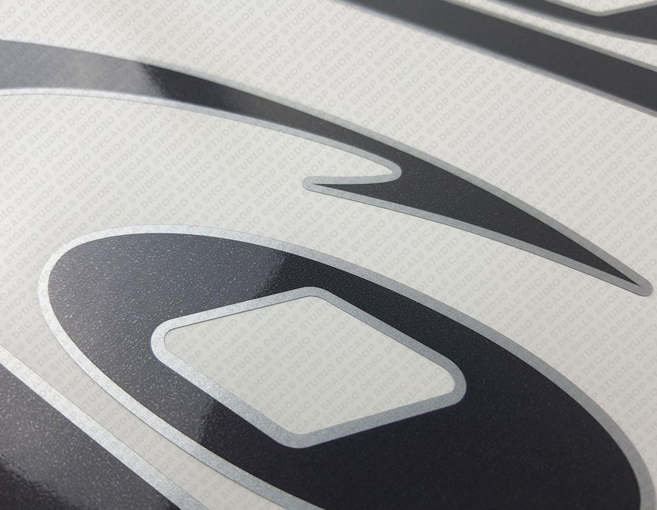 Cobia Boat Logo V2 Silver/black Decals Set of 2 - Etsy
