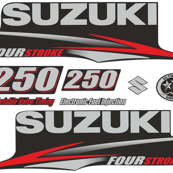Suzuki Outboard Decal - Etsy