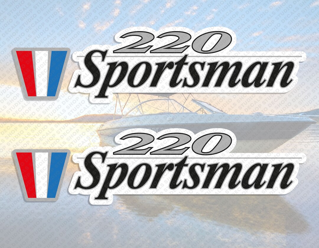 Wellcraft 220 Sportsman Boat Decal Set of 2 X 14" - Etsy
