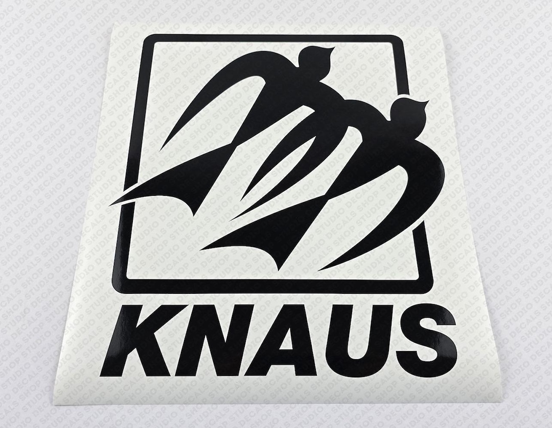 Knaus Logo Decal 25cm Sticker Reproduction - Etsy Australia