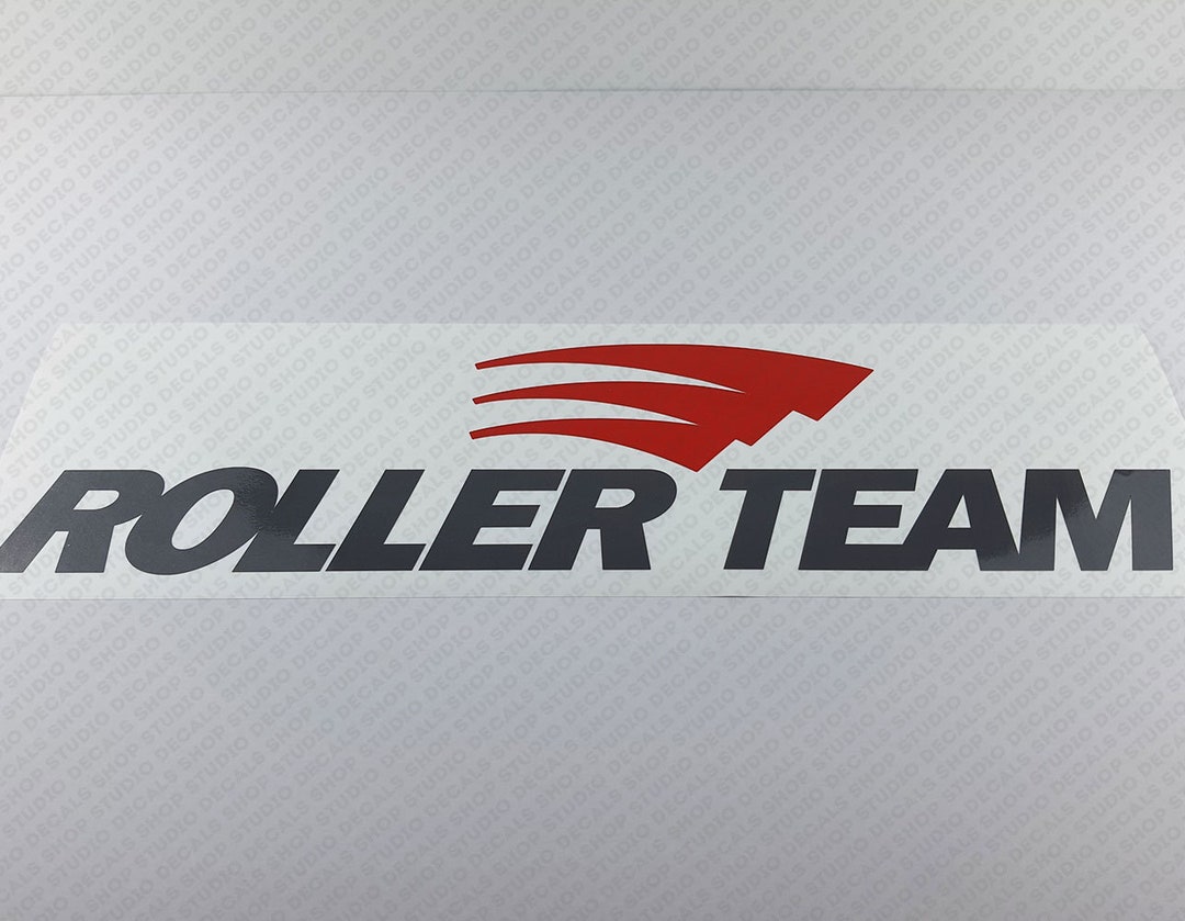 Roller Team Logo Decal Sticker Reproduction - Etsy