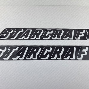Starcraft Boat Logo V5 Decal Set of 2 X 24" - Etsy