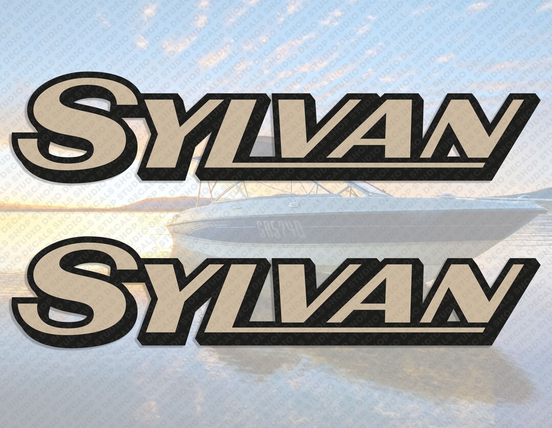 Sylvan Boat Logo Decal Set of 2 X 20 - Etsy