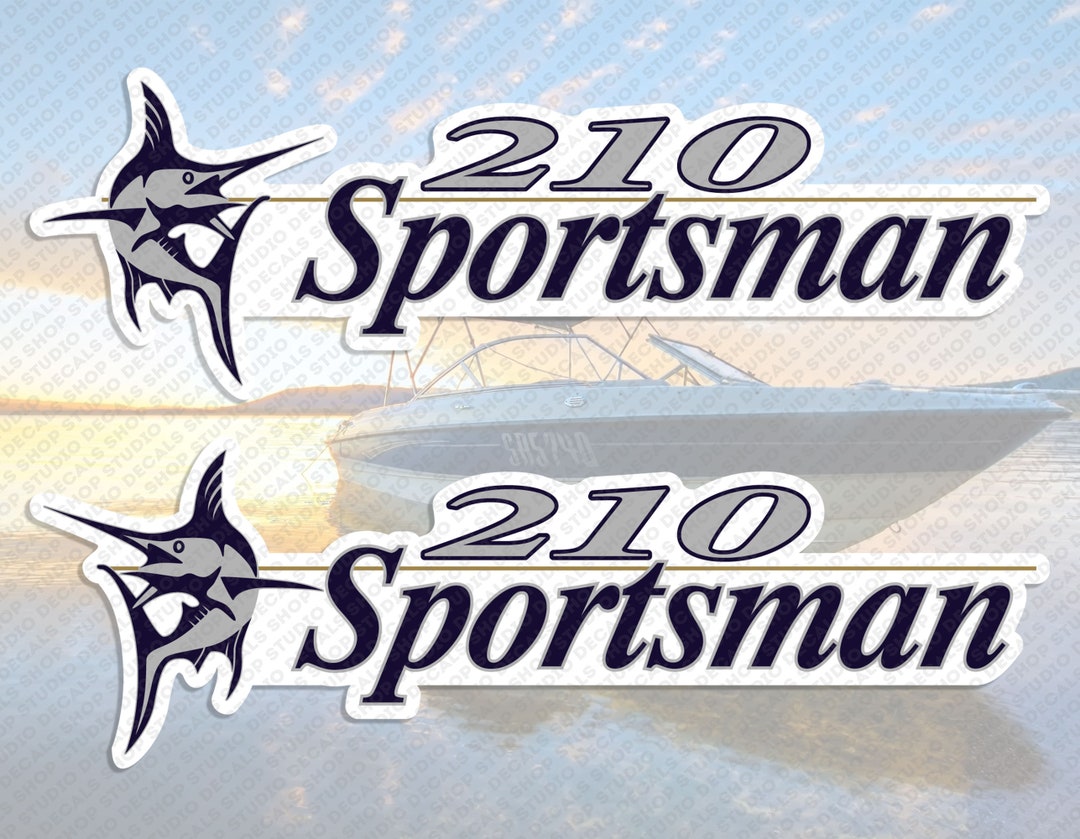 Wellcraft 210 Sportsman Boat Decal Set of 2 X 14" - Etsy