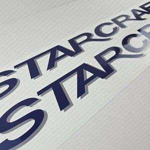 Starcraft Boat Logo V6 Decal Set of 2 X 38.5" - Etsy