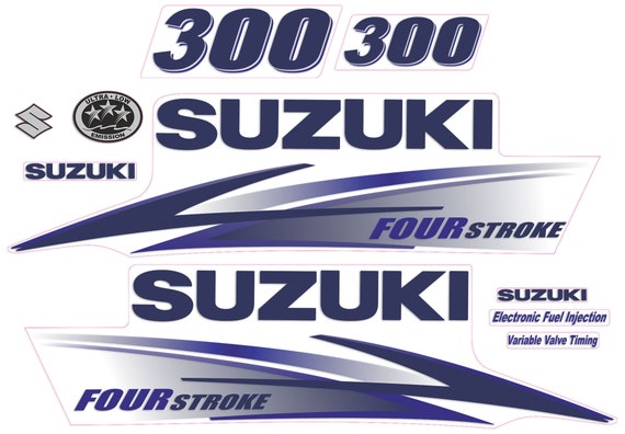 Suzuki DF300 300hp Four Stroke White Cowling 2010 2013 | Etsy