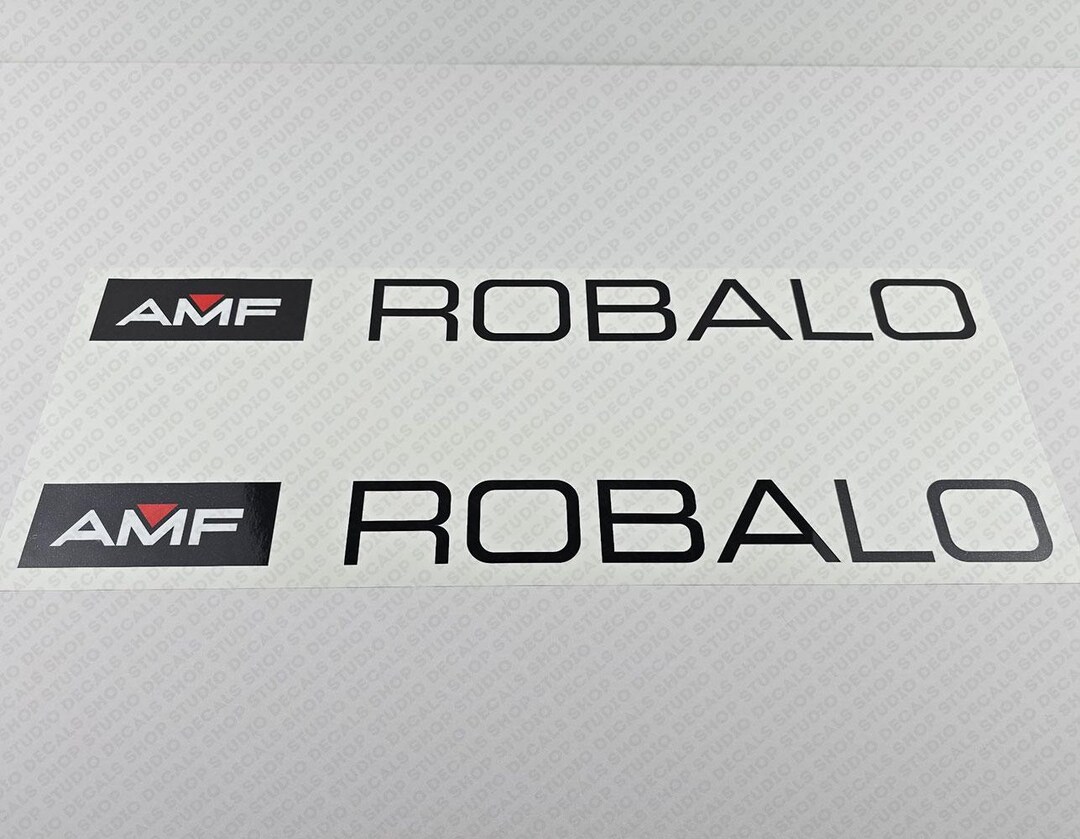 Robalo AMF Boat Logo Decal Set of 2 X 23.5" - Etsy