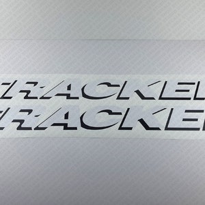 Bass Tracker Boat Lettering Decals Set of 2 X 40" - Etsy