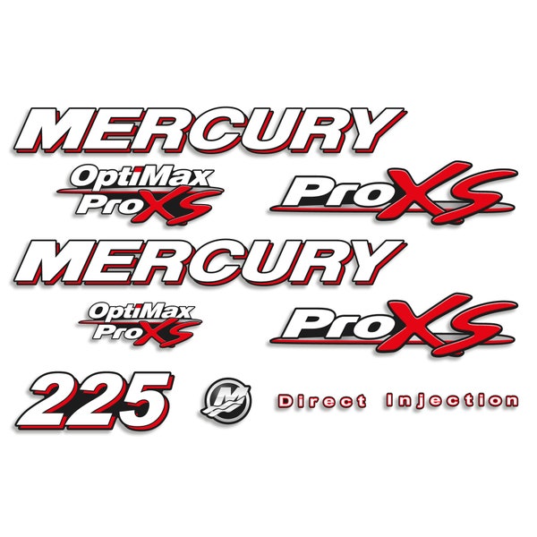 Mercury Pro Xs Decal - Etsy