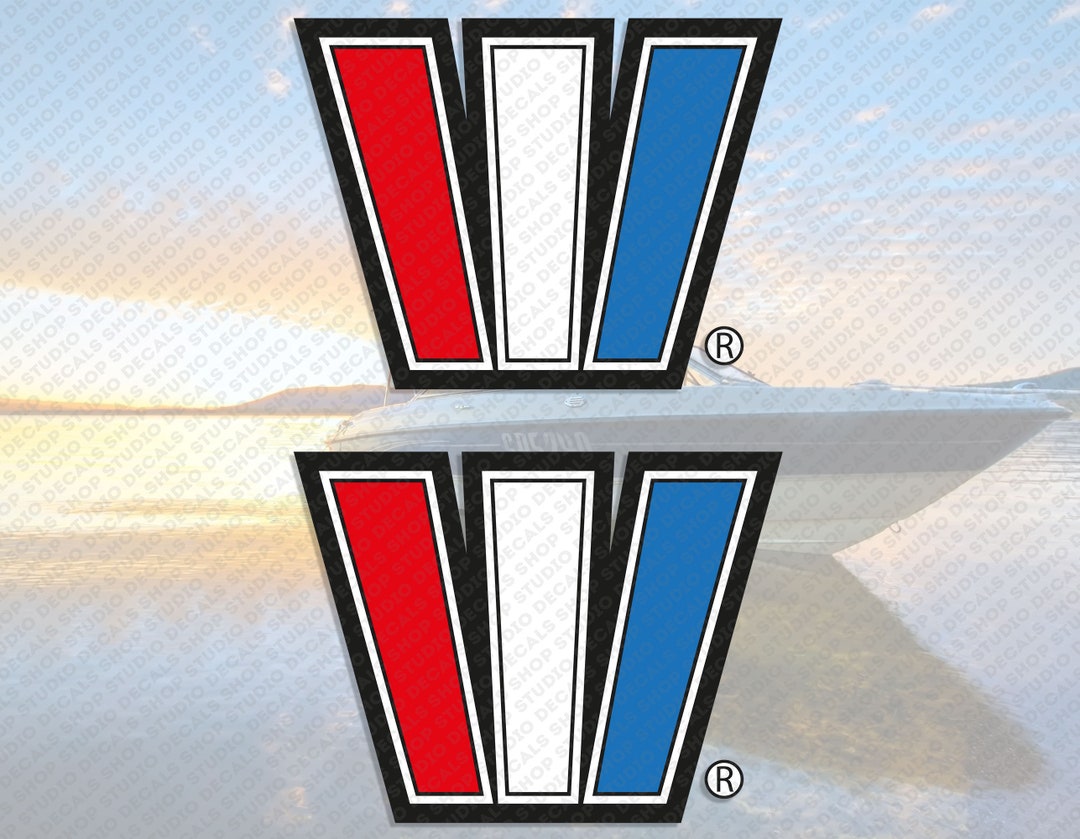 Wellcraft Boat W Logo Decal Set of 2 X 7.5 - Etsy