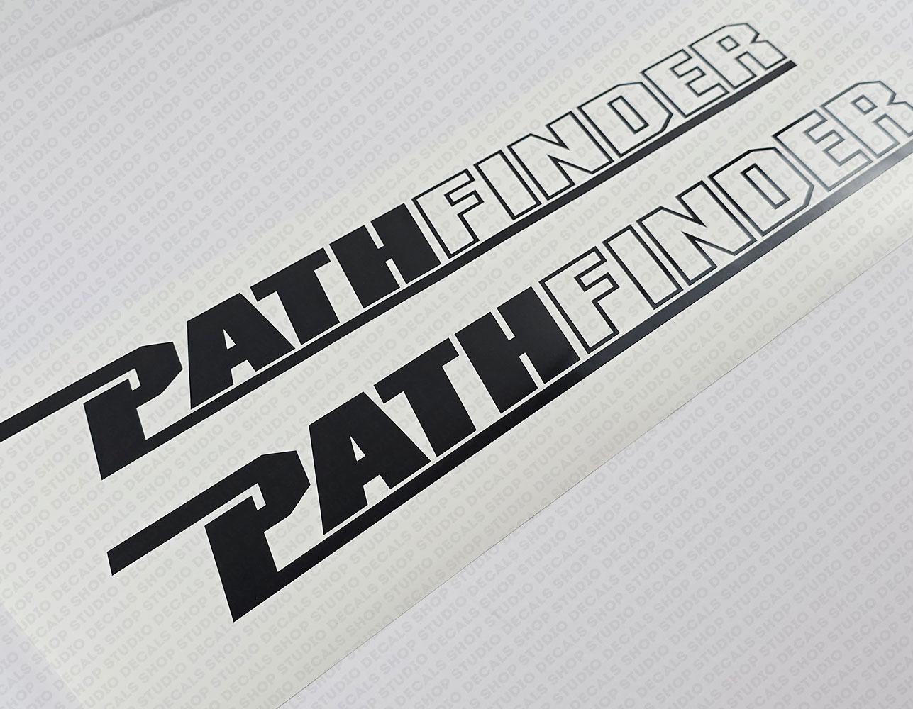 Pathfinder Boat Logo Decal Set of 2 X 18" - Etsy