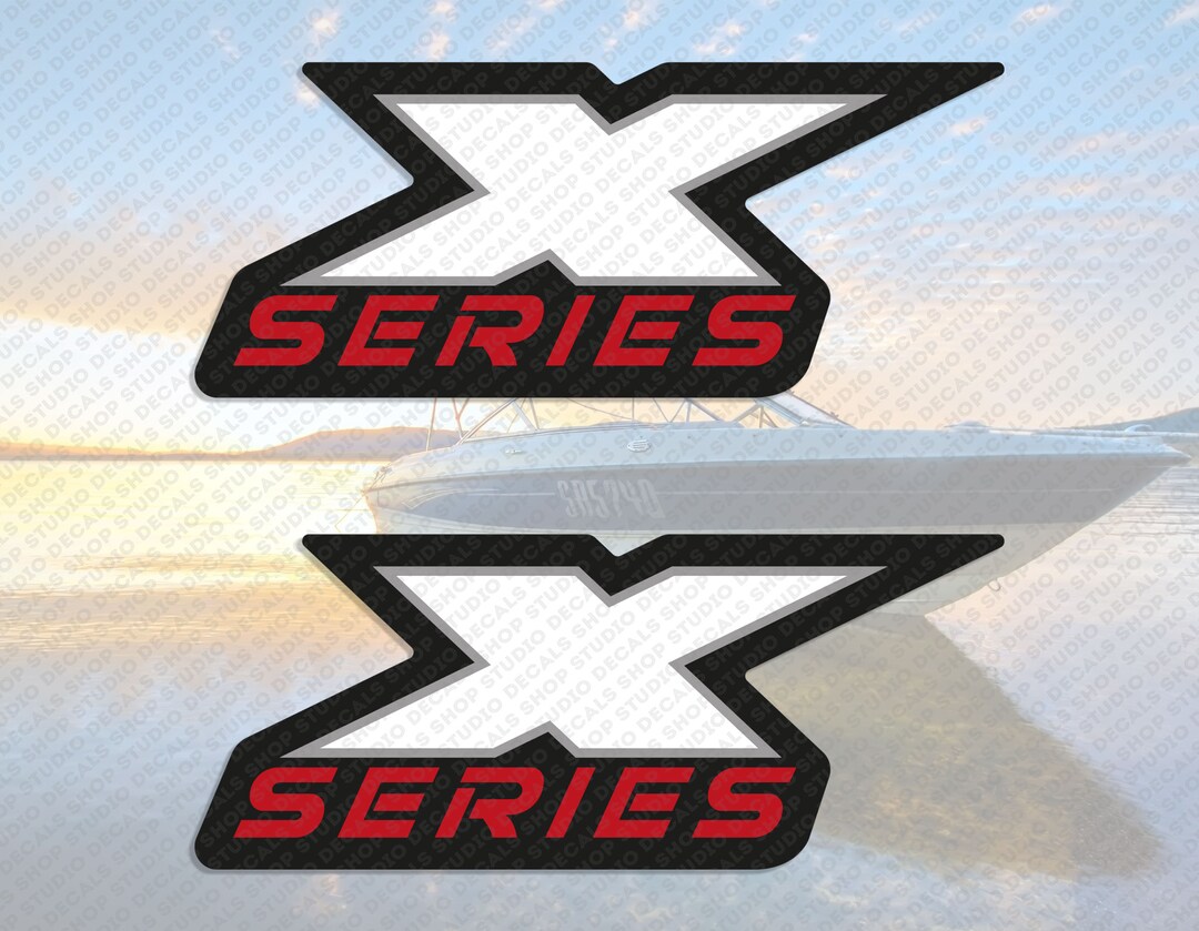 Triton Boat X-series Logo Decal Set of 2 X 7 - Etsy