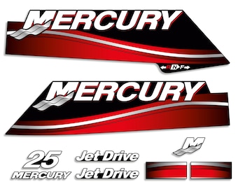 Mercury Outboard Decals - Etsy